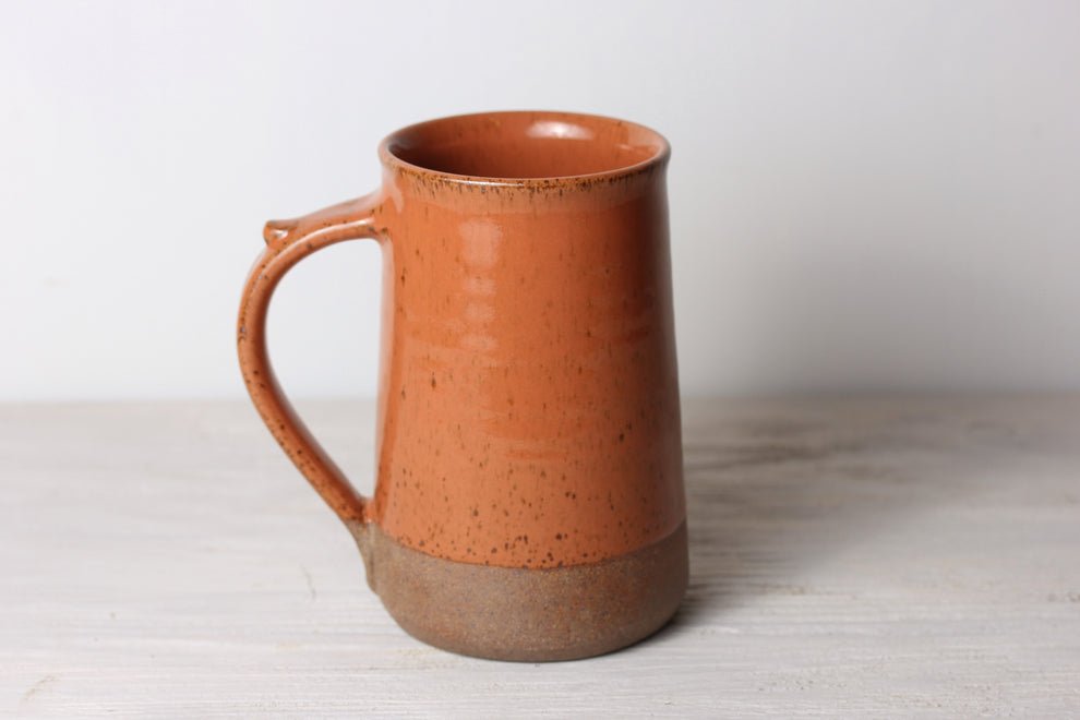 Hand Thrown Stoneware Beer Tankard - Rustic Pottery Ale Mug – The ...