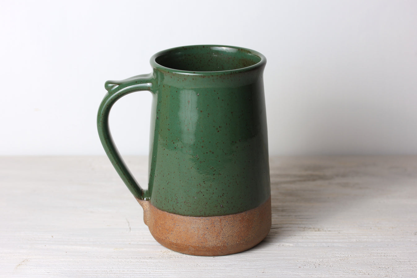 Hand Thrown Stoneware Beer Tankard - Rustic Pottery Ale Mug – The ...