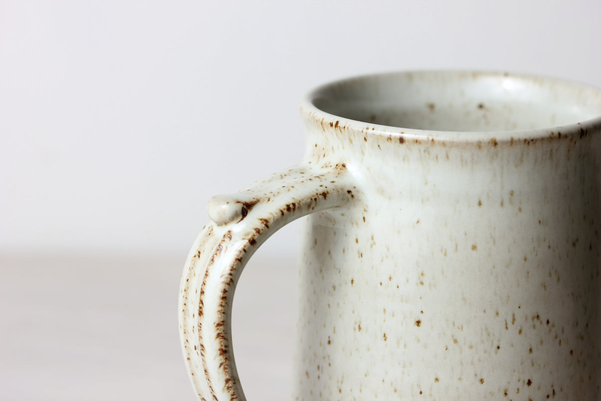 Hand Thrown Stoneware Beer Tankard - Rustic Pottery Ale Mug – The ...