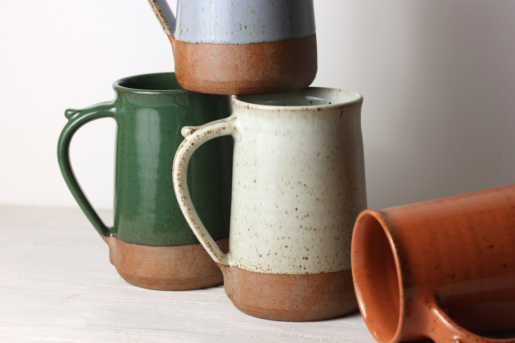 Hand Thrown Stoneware Beer Tankard - Rustic Pottery Ale Mug – The ...