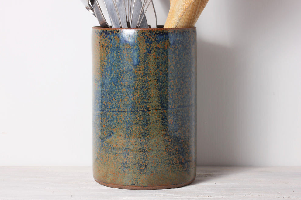 Stoneware Utensil Holder | Handmade Kitchenware | The Little Pot Company