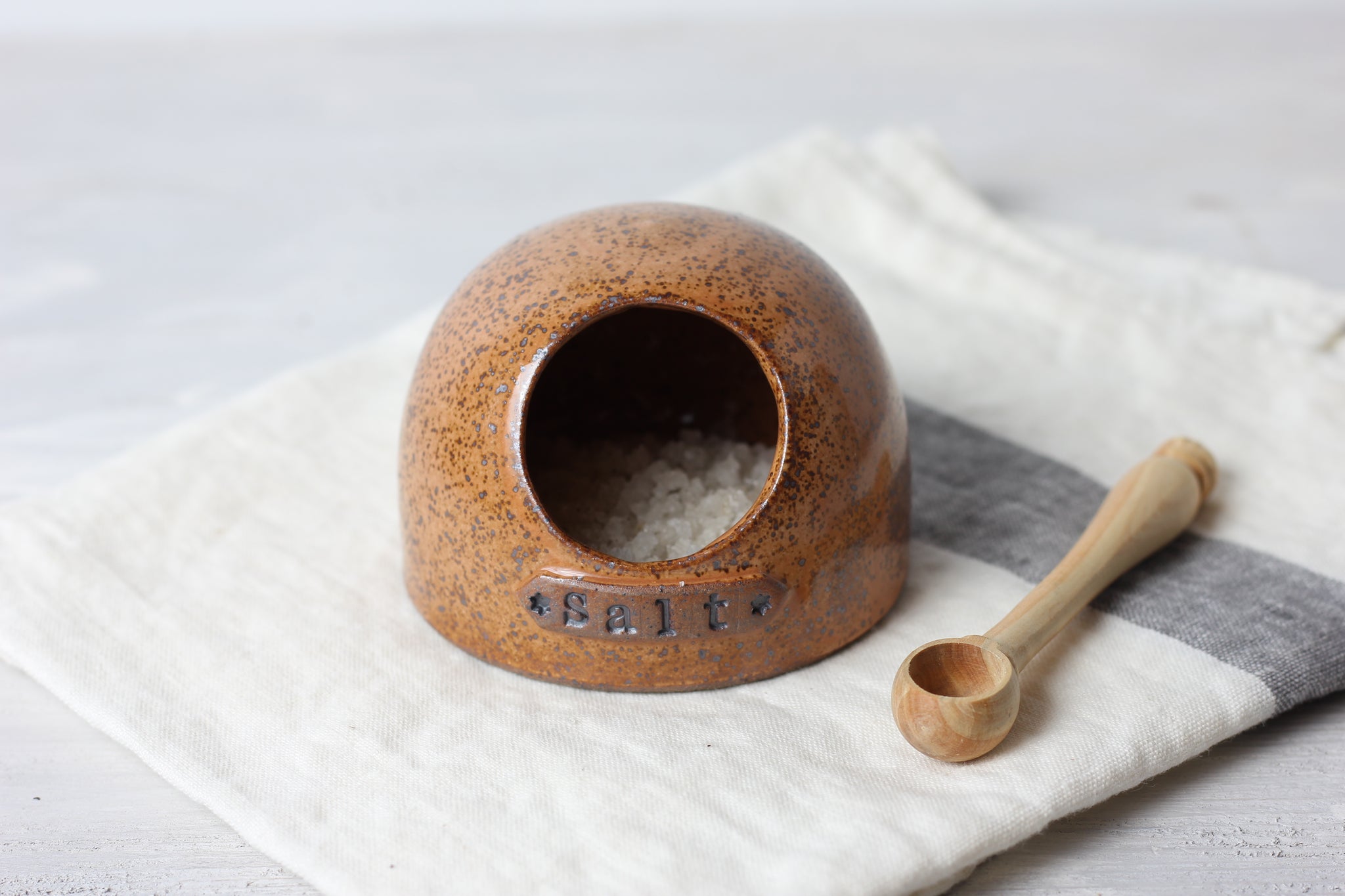 Handmade Stoneware Salt Pig. A Beautiful Place to Keep Your Salt – The ...
