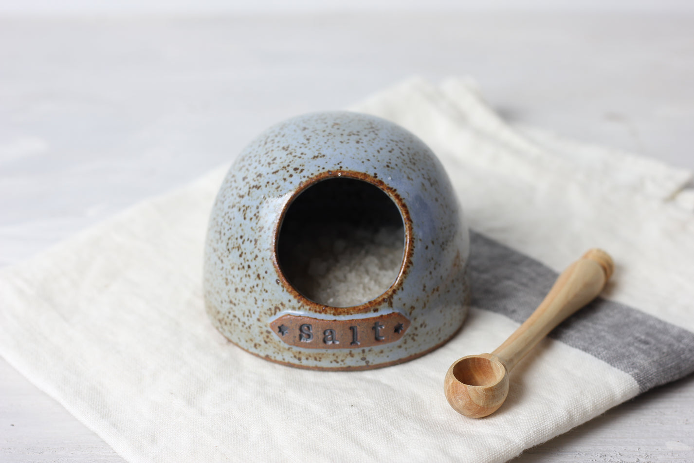 Handmade Stoneware Salt Pig. A Beautiful Place to Keep Your Salt – The ...