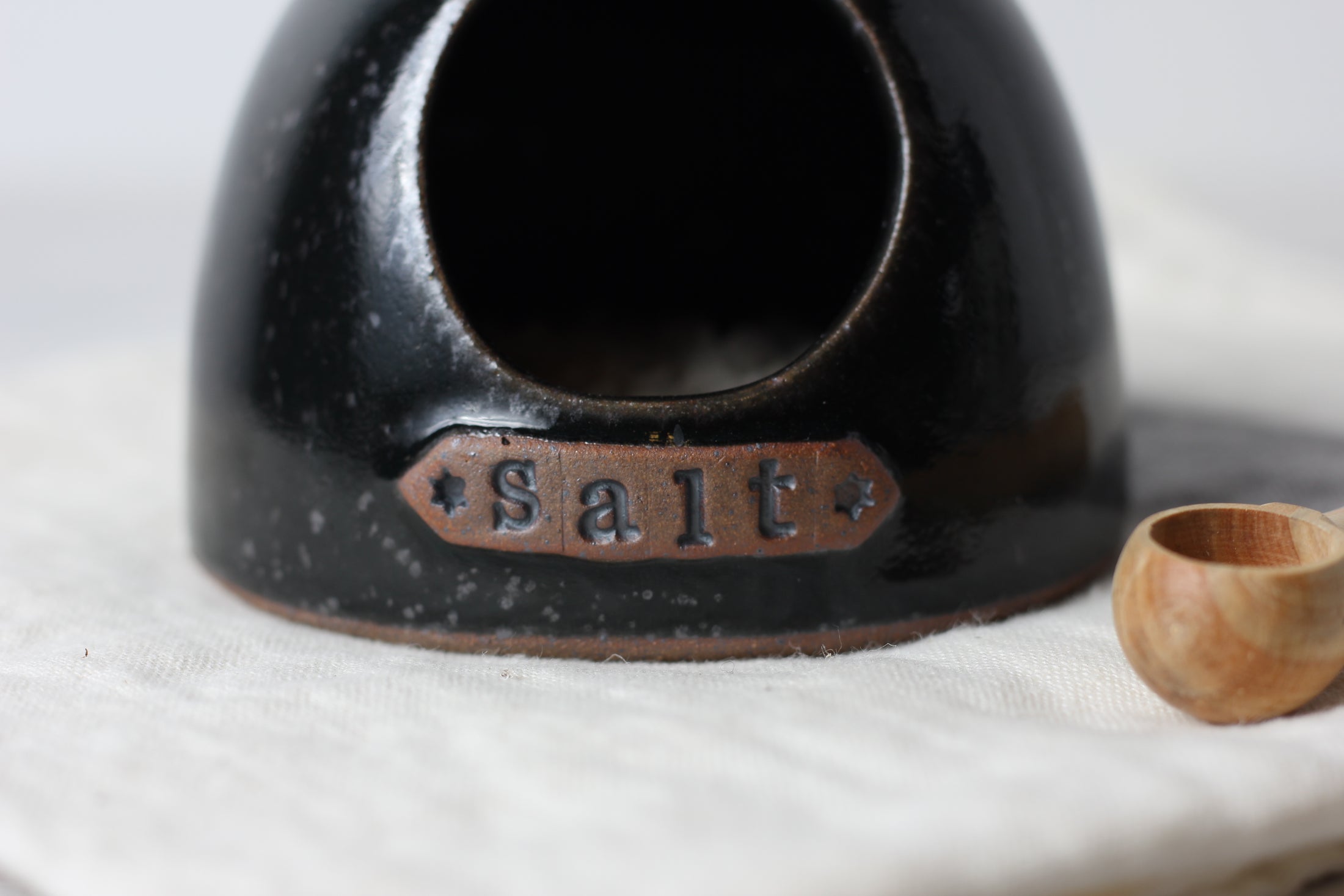 Handmade Stoneware Salt Pig. A Beautiful Place to Keep Your Salt – The ...